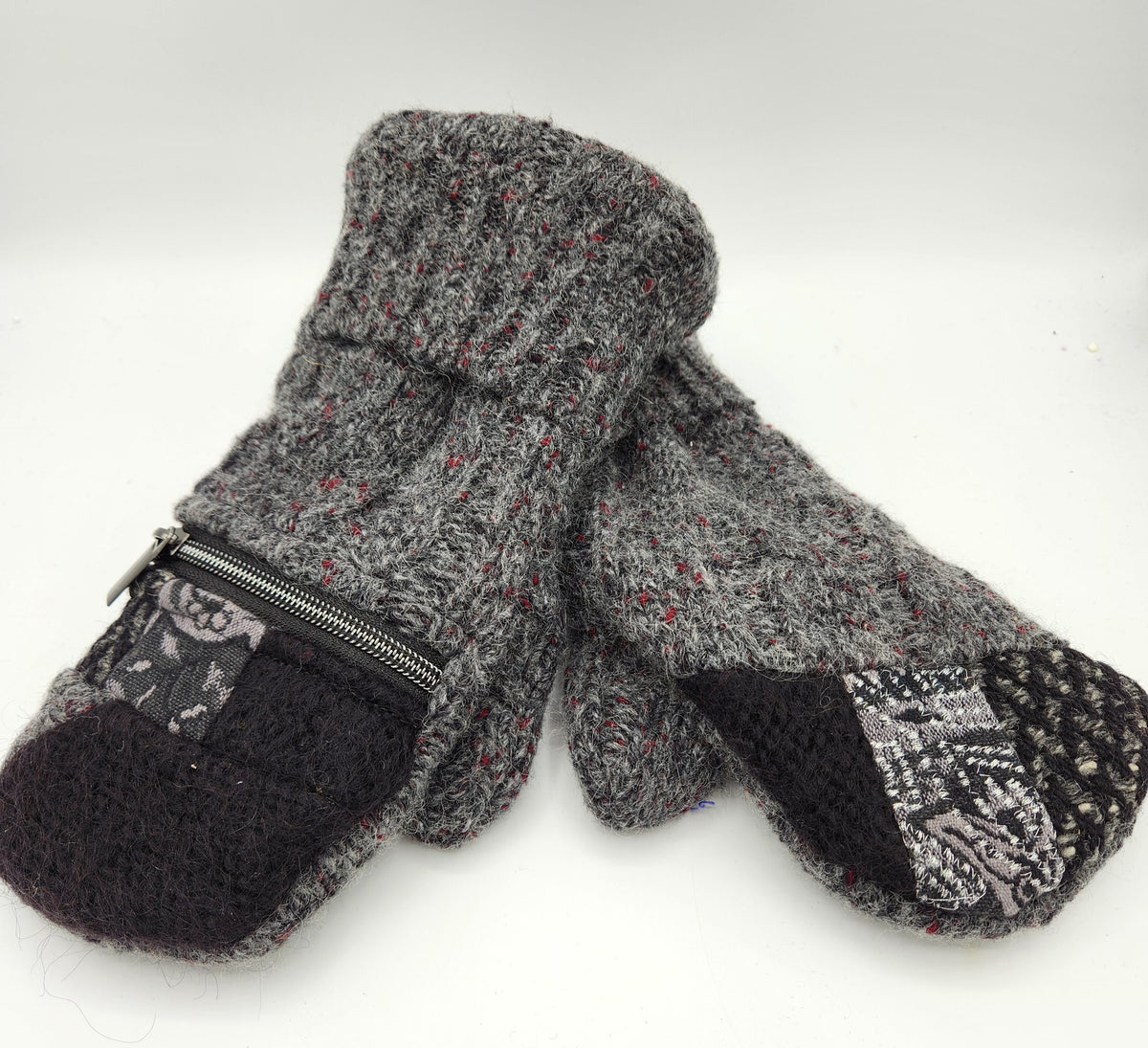 Handmade Mittens, made in the usa, upcycled mittens, recycled mittens ...